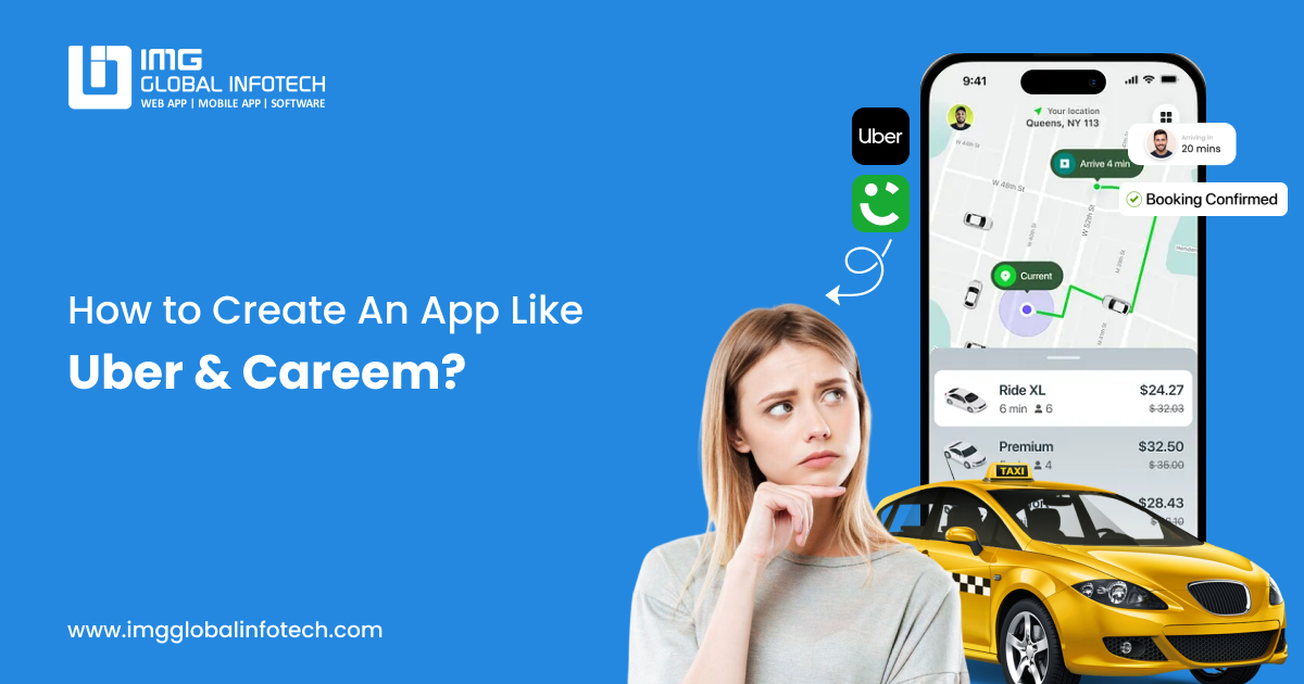 How to Create Apps Like Uber and Careem? A Complete Guide for Startups